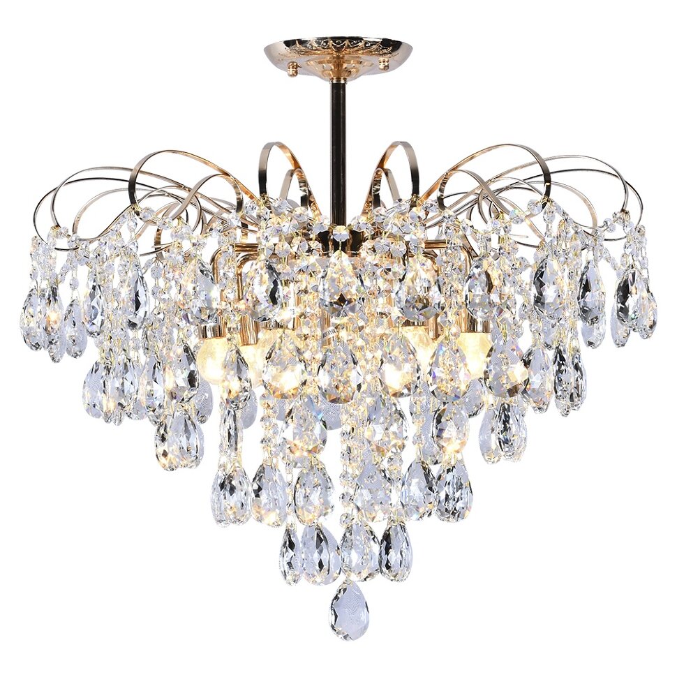 Люстра SF0021/7C-FGD-CL ANDRENNA купить в интернет-магазине LUMIENHALL